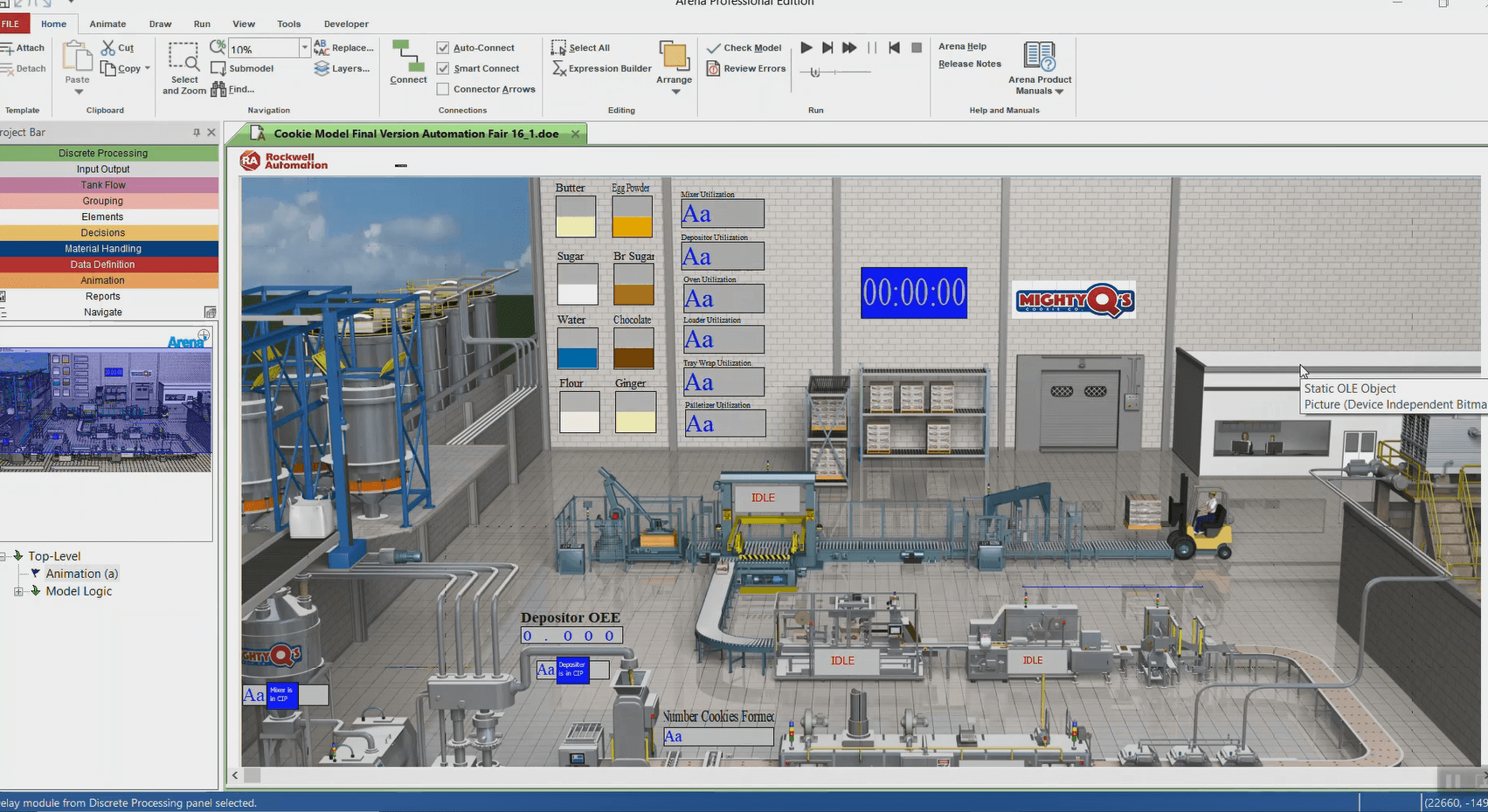 Arena Simulation Software | BPS Logistics Technology
